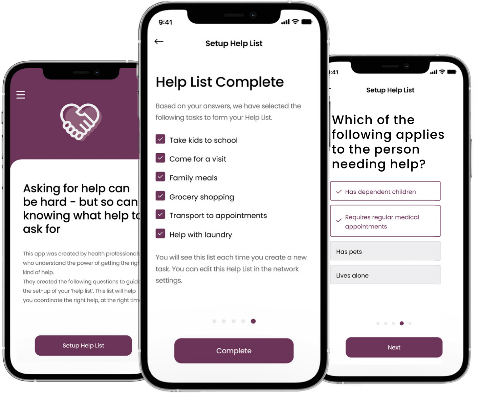HELP App | Healthy End of Life Program